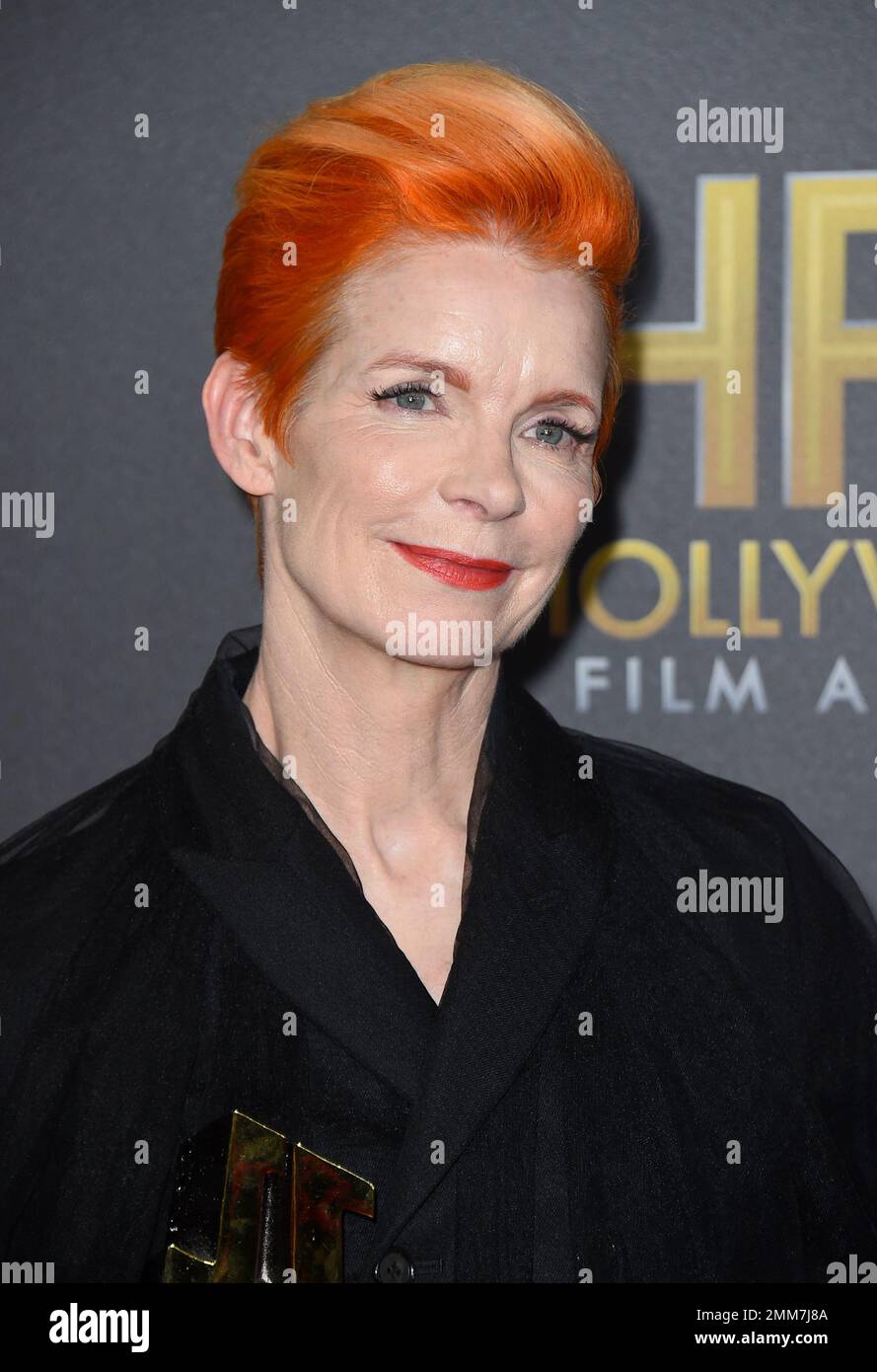 Sandy Powell, winner of the Hollywood costume design award for "The ...