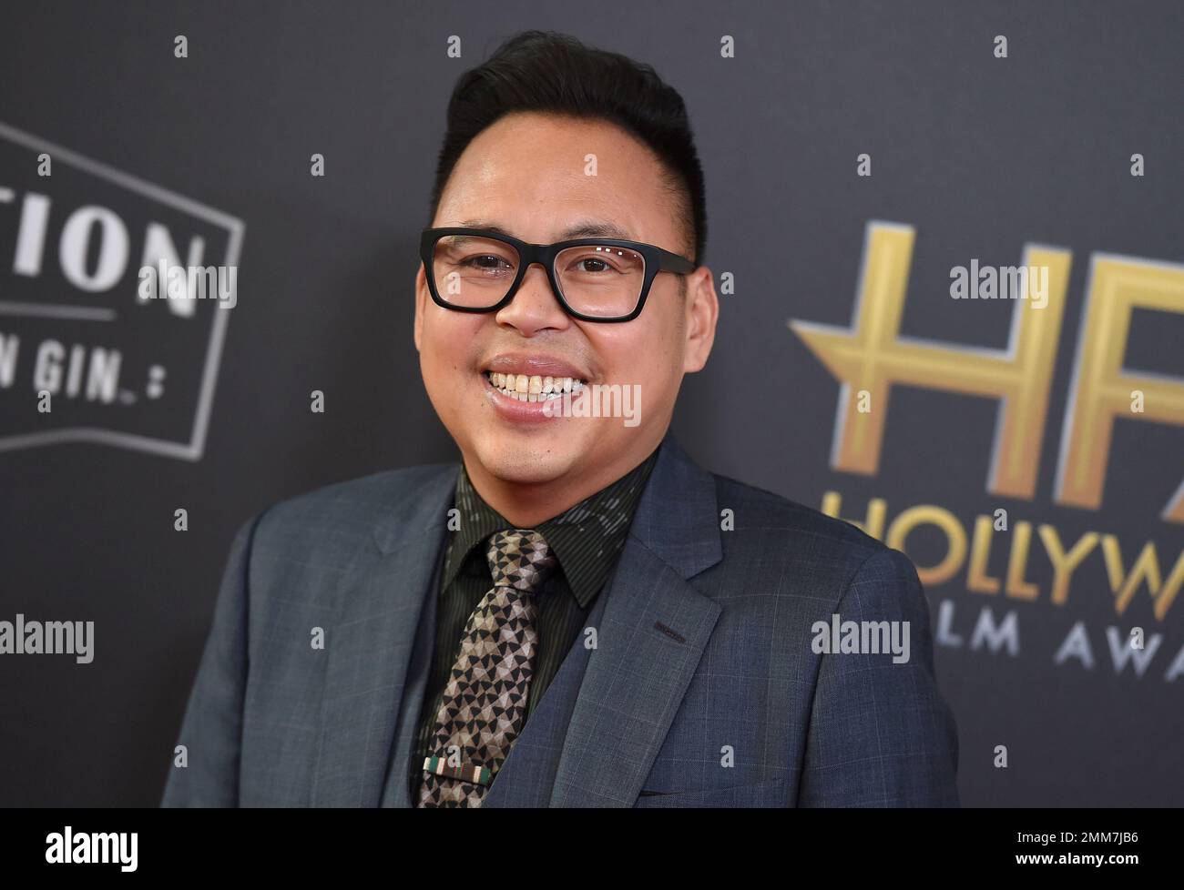 Nico Santos arrives at the Hollywood Film Awards on Sunday, Nov. 4 ...