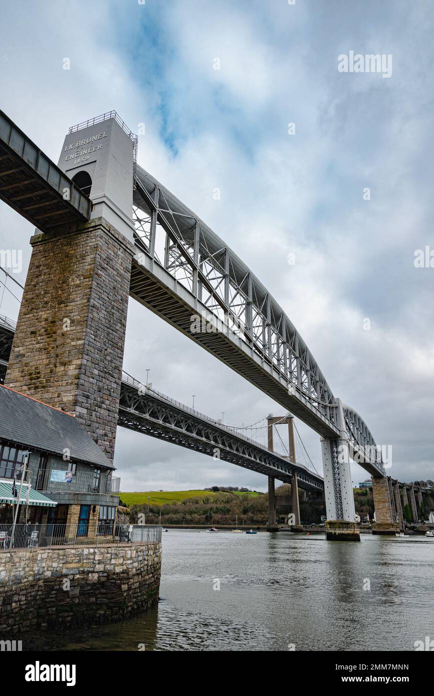 The royal albert bridge devon hi-res stock photography and images - Alamy