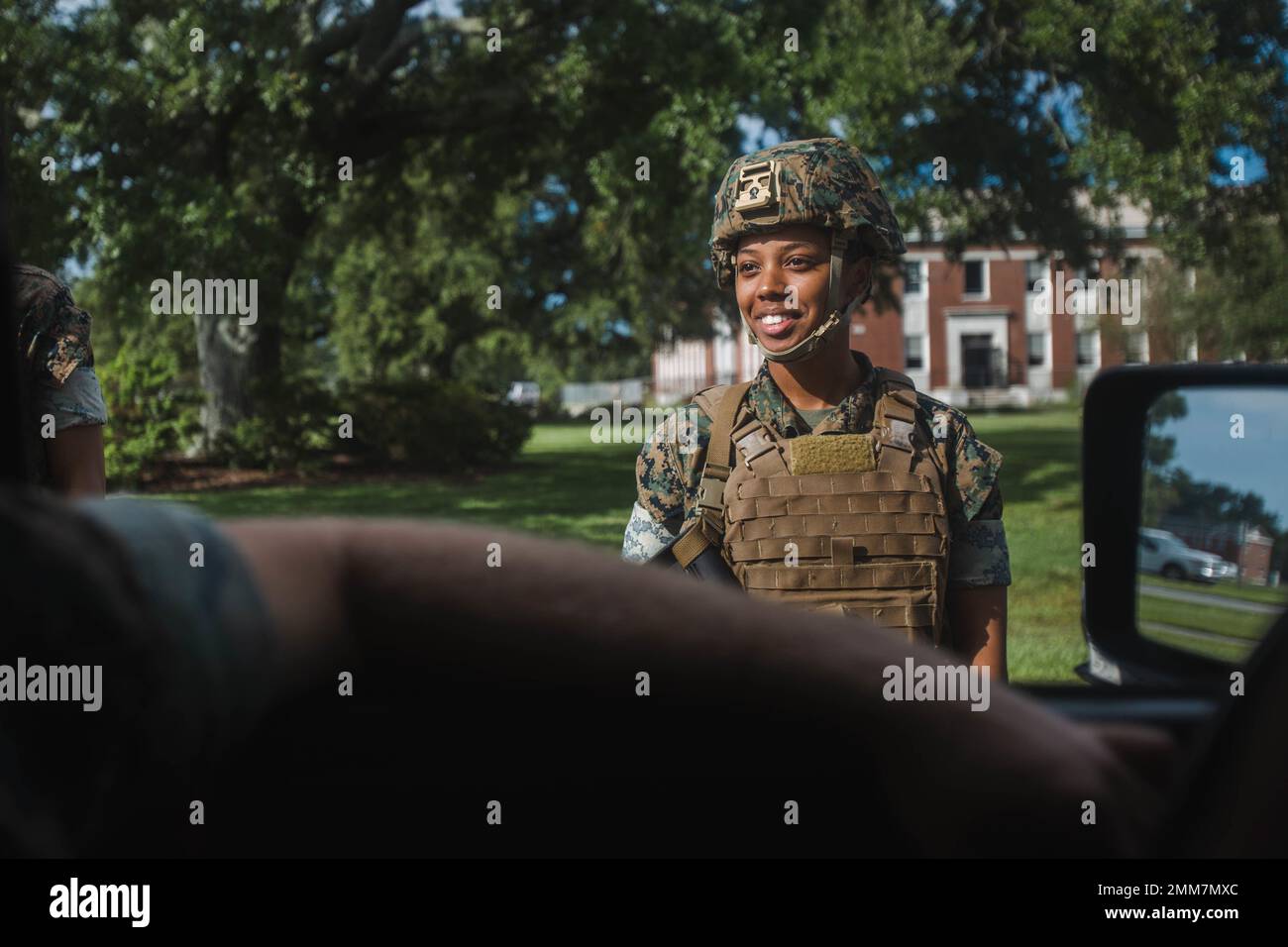 U.S. Marine Corps Pfc. Ruth Polancorivera, legal services specialist ...