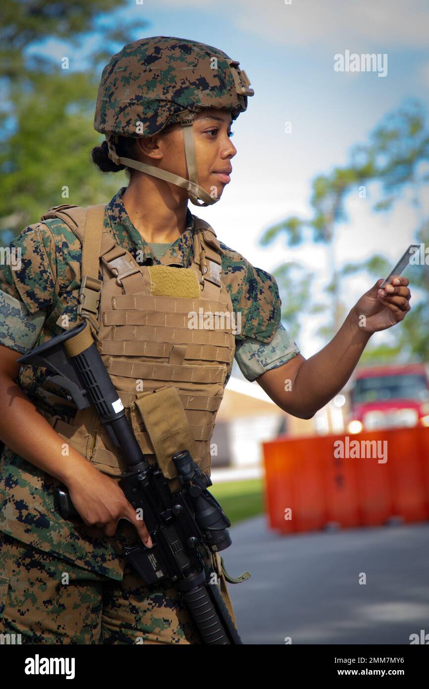 U.S. Marine Corps Pfc. Ruth Polancorivera, Santo Domingo, Dominican ...