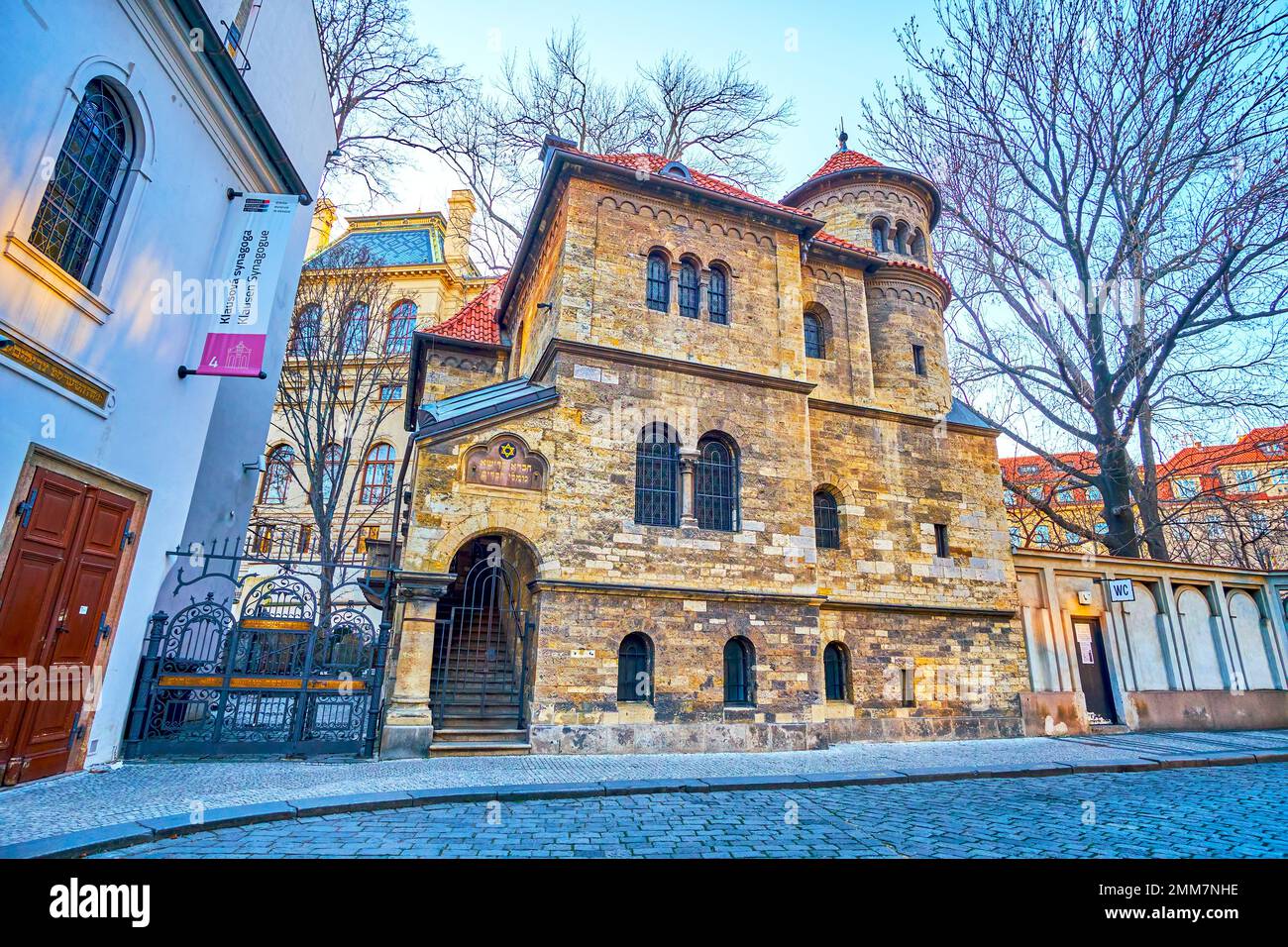 PRAGUE, CZECHIA - MARCH 11, 2022: The building of CEremonial Hall of ...