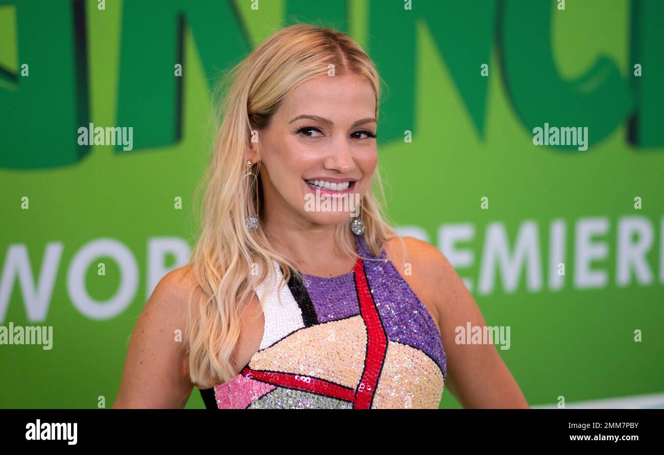 Fanny Lu attends the premiere of Dr. Seuss' "The Grinch" at Alice Tully ...