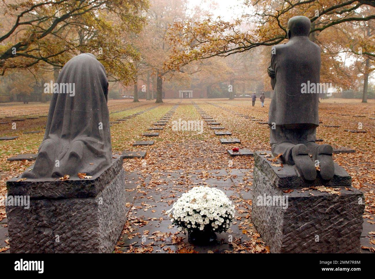 FILE - In this Nov. 11, 2003 file photo, a sculpture entitled "Mourning ...