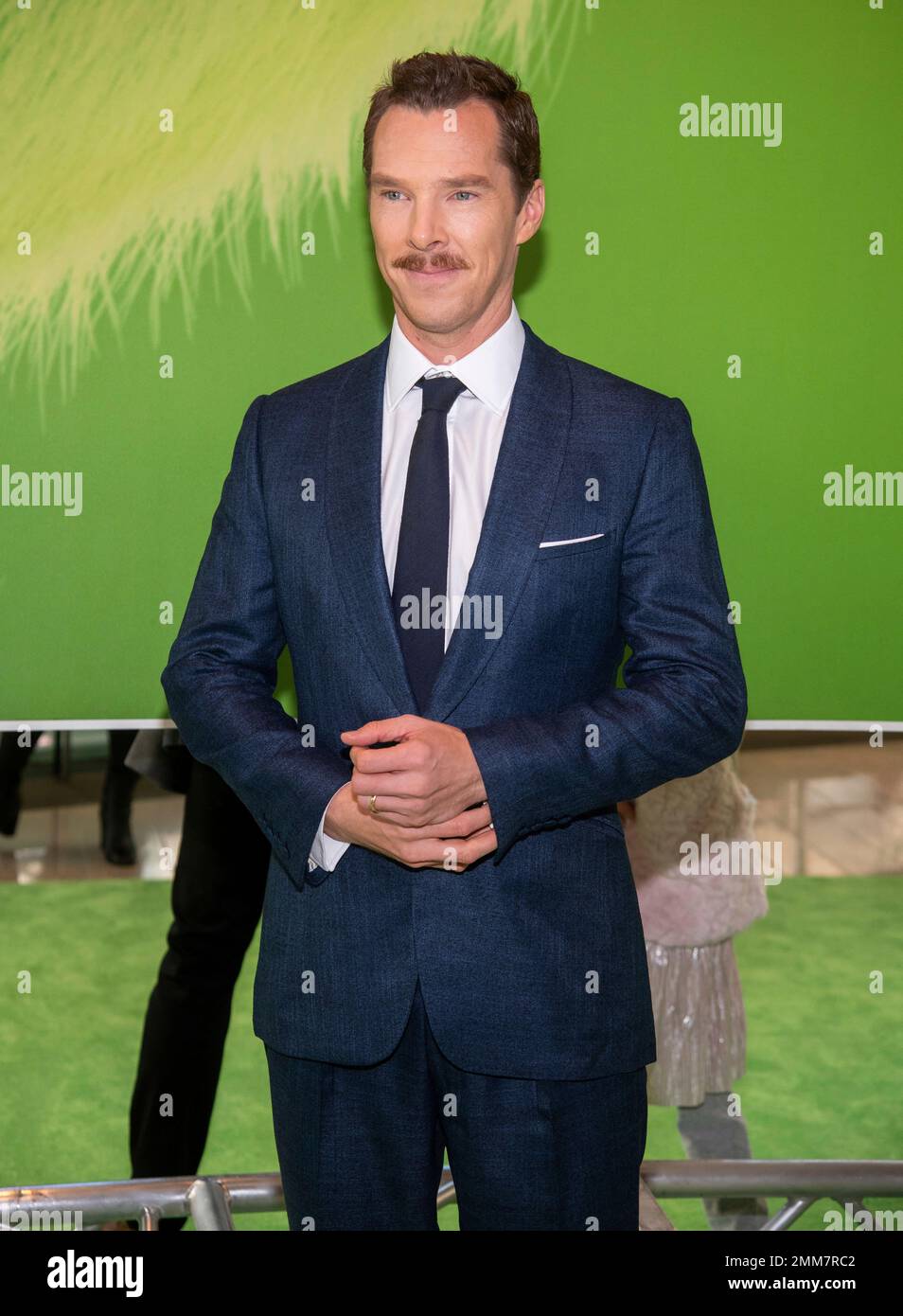 Benedict Cumberbatch attends the premiere of Dr. Seuss' "The Grinch" at ...