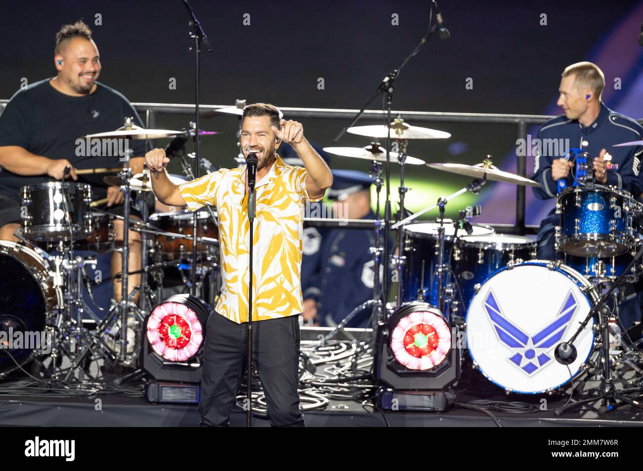 Multi-platinum singer-songwriter Andy Grammer performs with the The ...