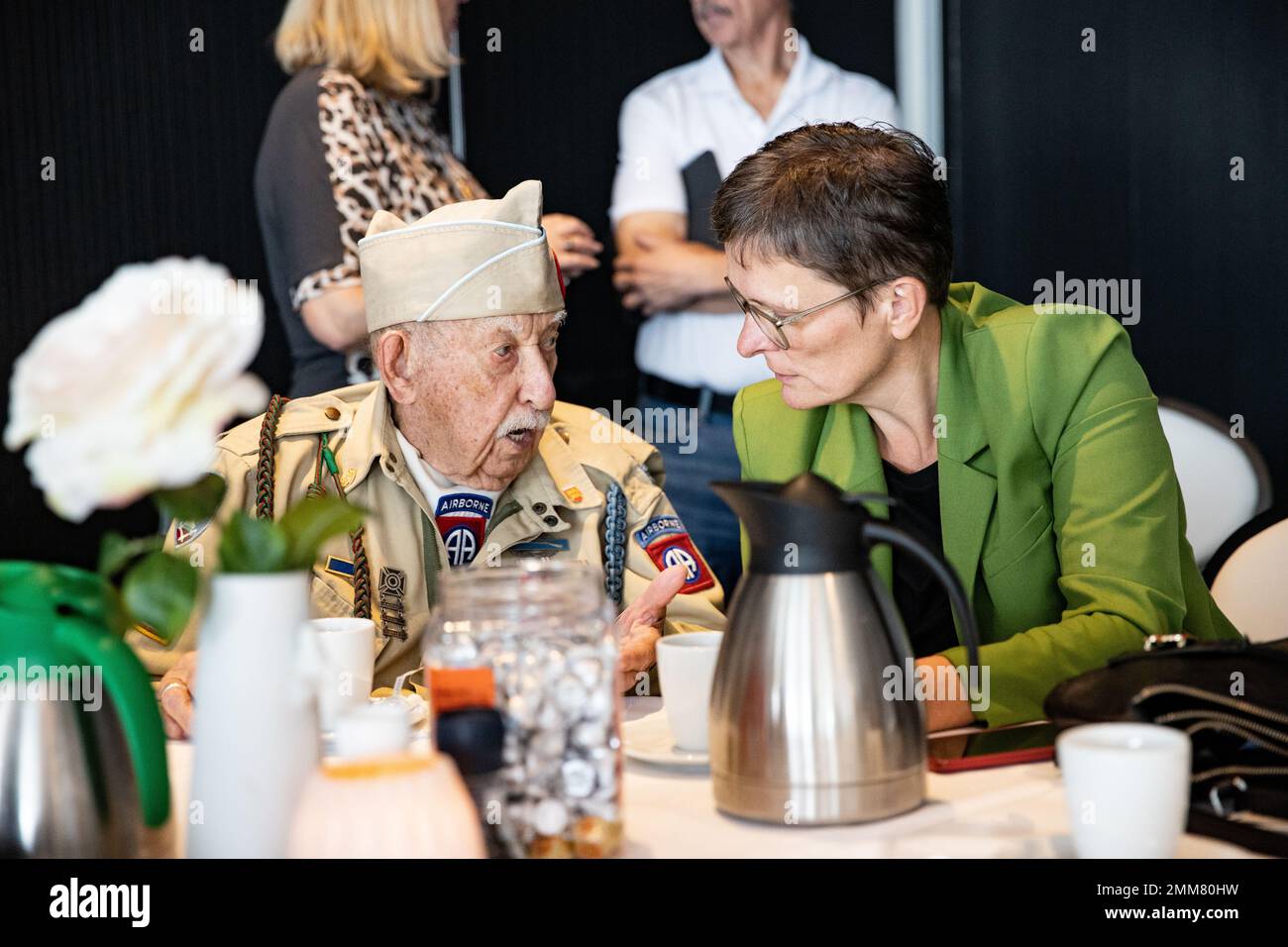 Mr. Raymond Wallace, a U.S. Army World War II veteran who served with ...