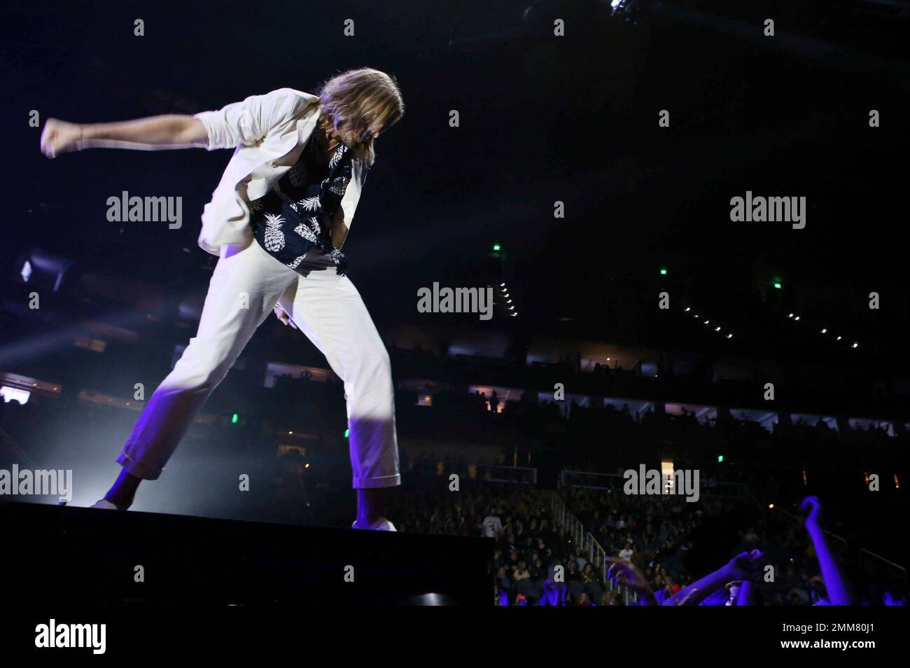 Aaron Bruno with AWOLNATION performs as the opener for Twenty One ...