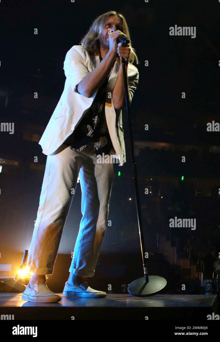 Aaron Bruno with AWOLNATION performs as the opener for Twenty One ...