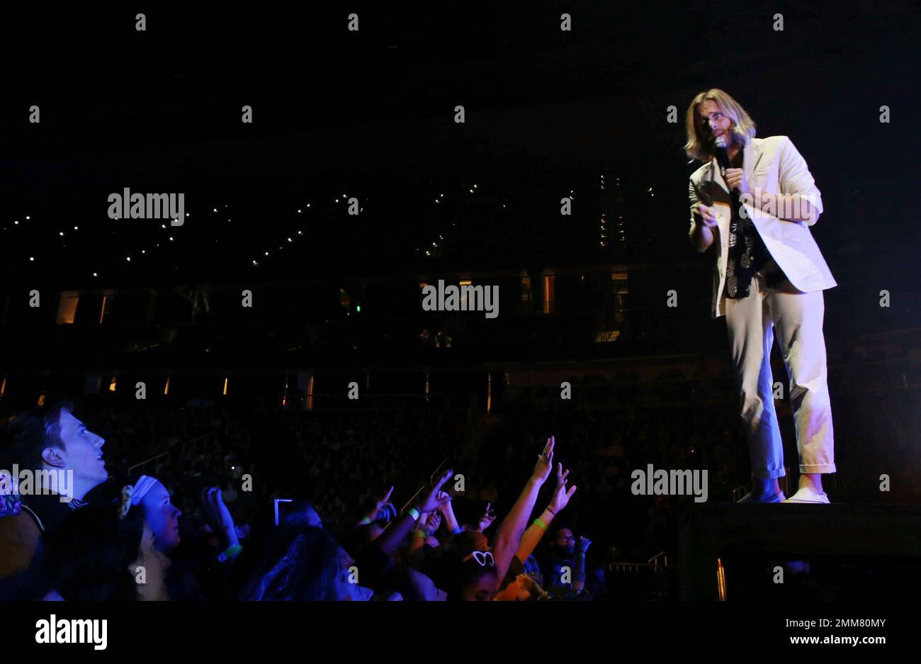Aaron Bruno with AWOLNATION performs as the opener for Twenty One ...