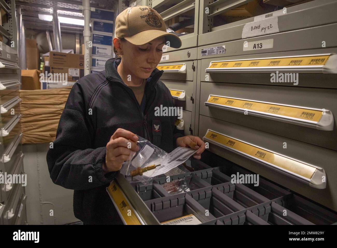 220915-N-EH998-1040 RED SEA (Sept. 15, 2022) Logistics Specialist 3rd ...