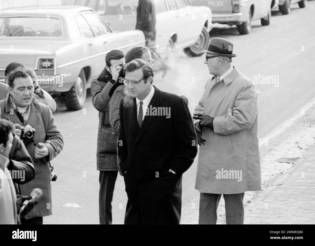 Attorney Joseph F. Gargan arrives at Dukes County courthouse at ...