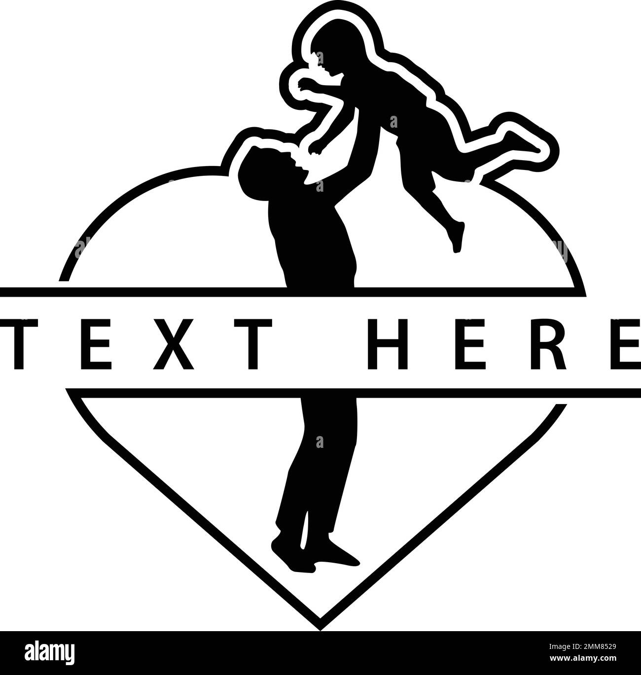 Two people mom son Stock Vector Images - Alamy