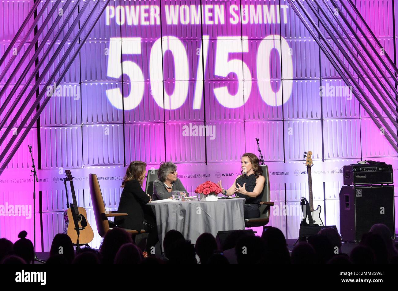 Nicole Boxer, from left, Barbara Boxer and Alyssa Milano participate in ...