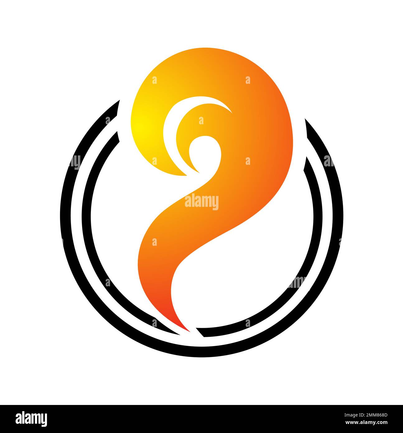 A vector illustration of Heat Wave Symbol Logo Icon in white background ...