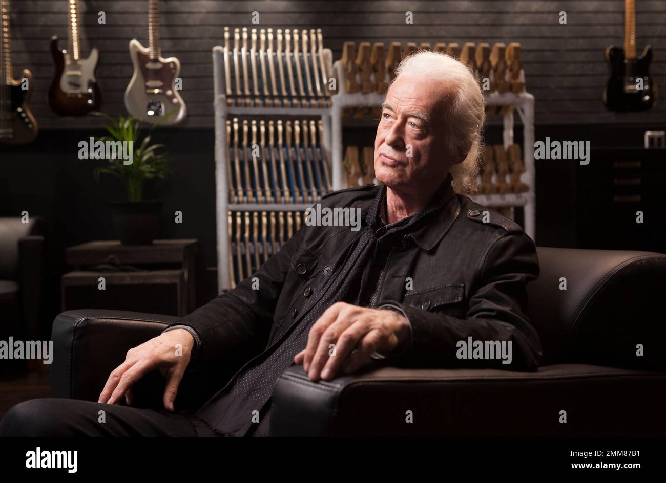 This Oct. 10, 2018 photo shows Jimmy Page posing for a portrait at the ...