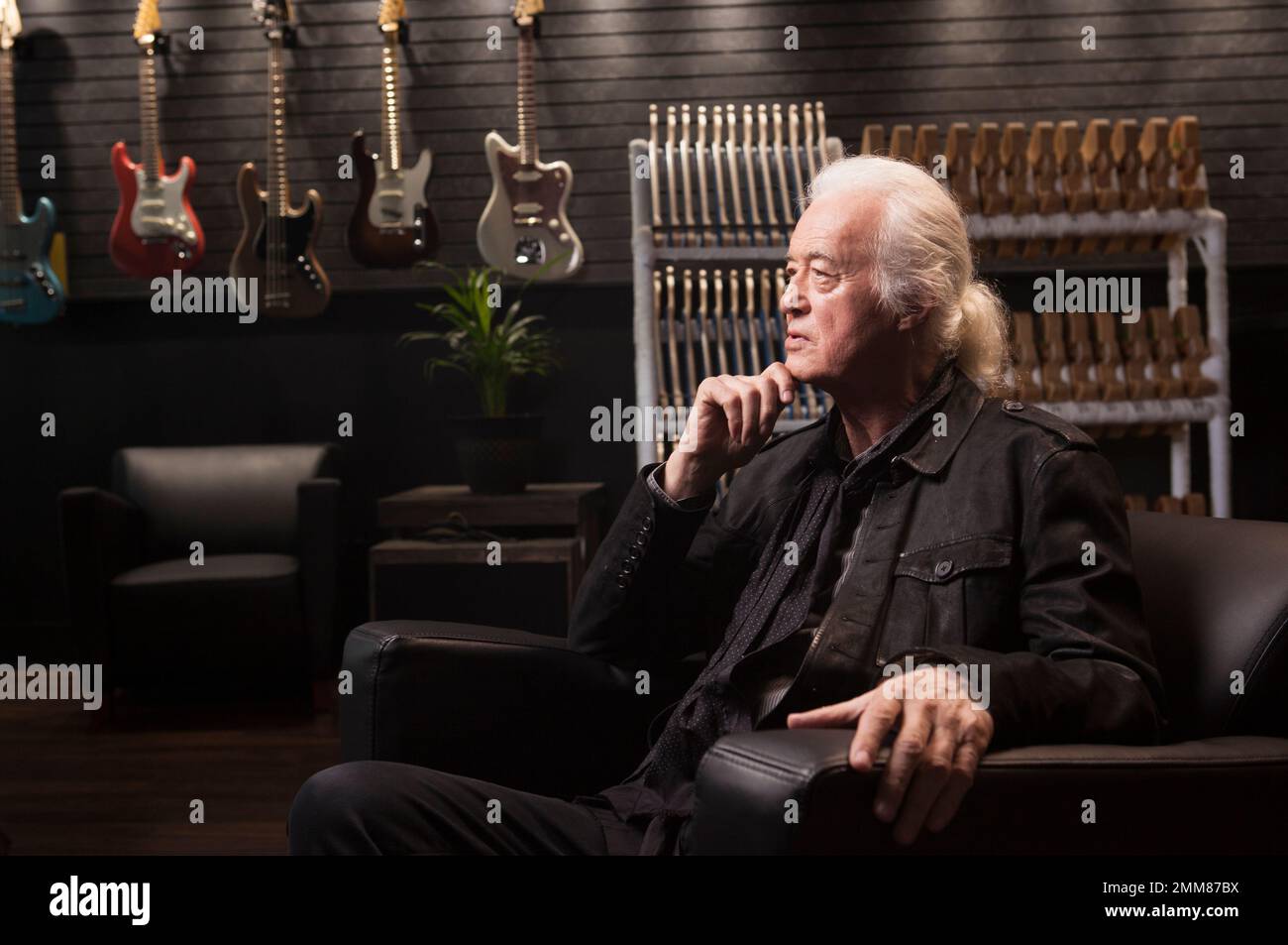 This Oct. 10, 2018 photo shows Jimmy Page posing for a portrait at the ...