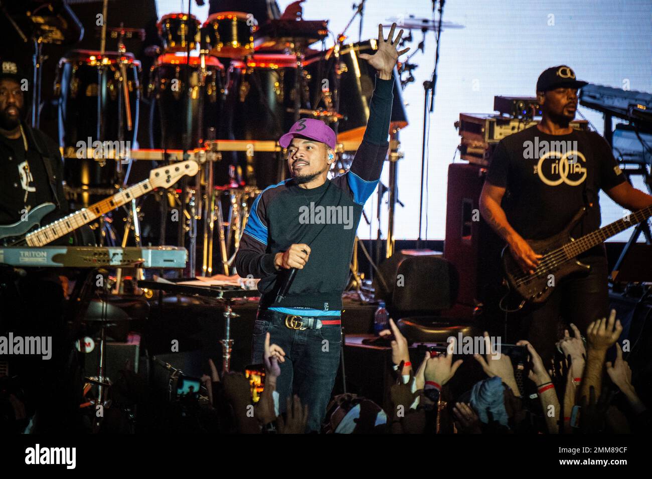 Chance The Rapper performs during the tribute event Mac Miller: A ...