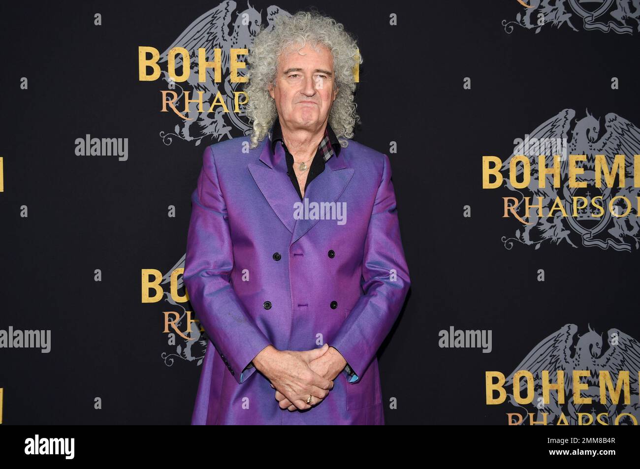 Original Queen band member Brian May attends the premiere of "Bohemian ...