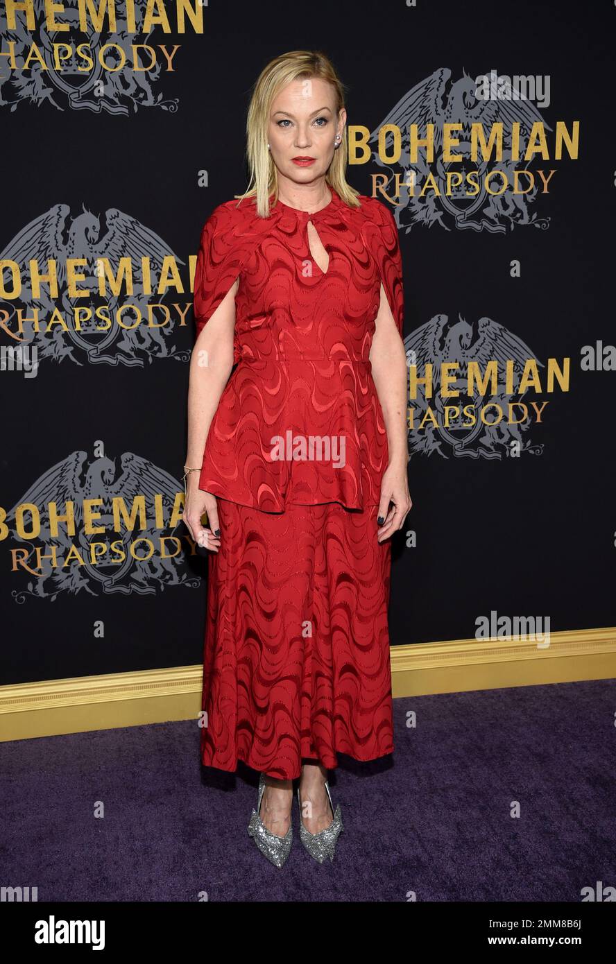 Actress Samantha Mathis attends the premiere of "Bohemian Rhapsody" at ...