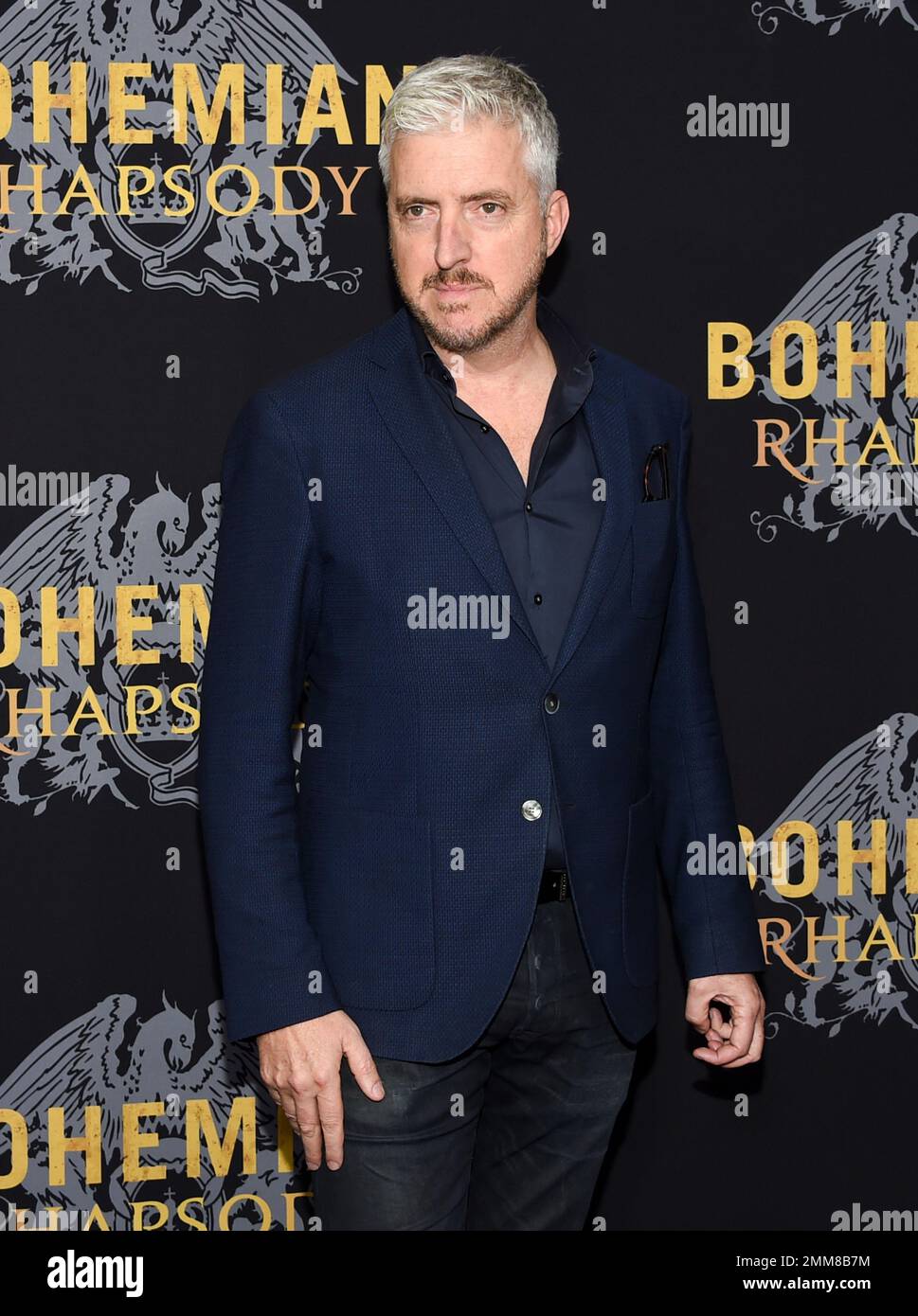Writer Anthony McCarten attends the premiere of "Bohemian Rhapsody" at ...
