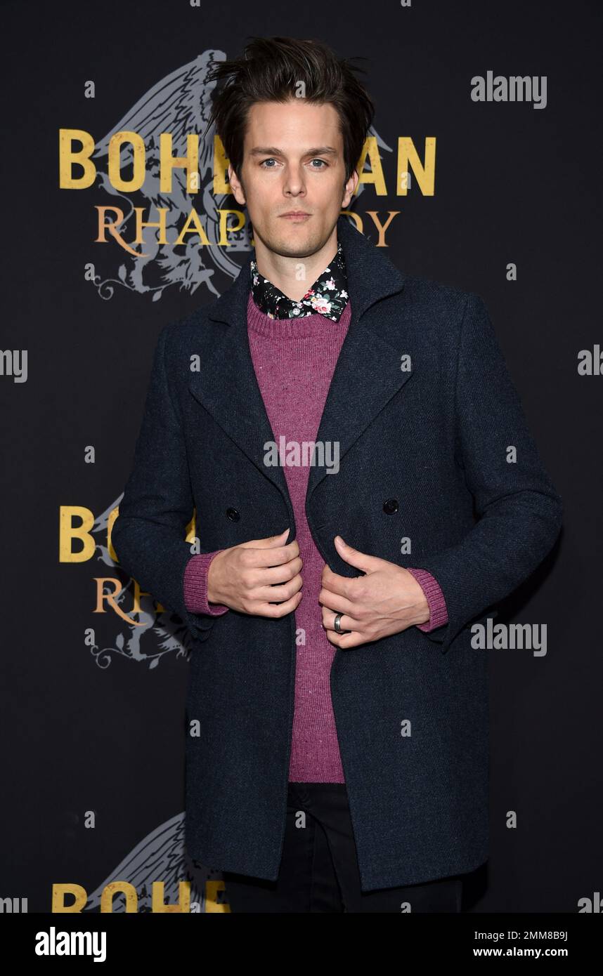 Musician Dallon Weekes attends the premiere of "Bohemian Rhapsody" at ...