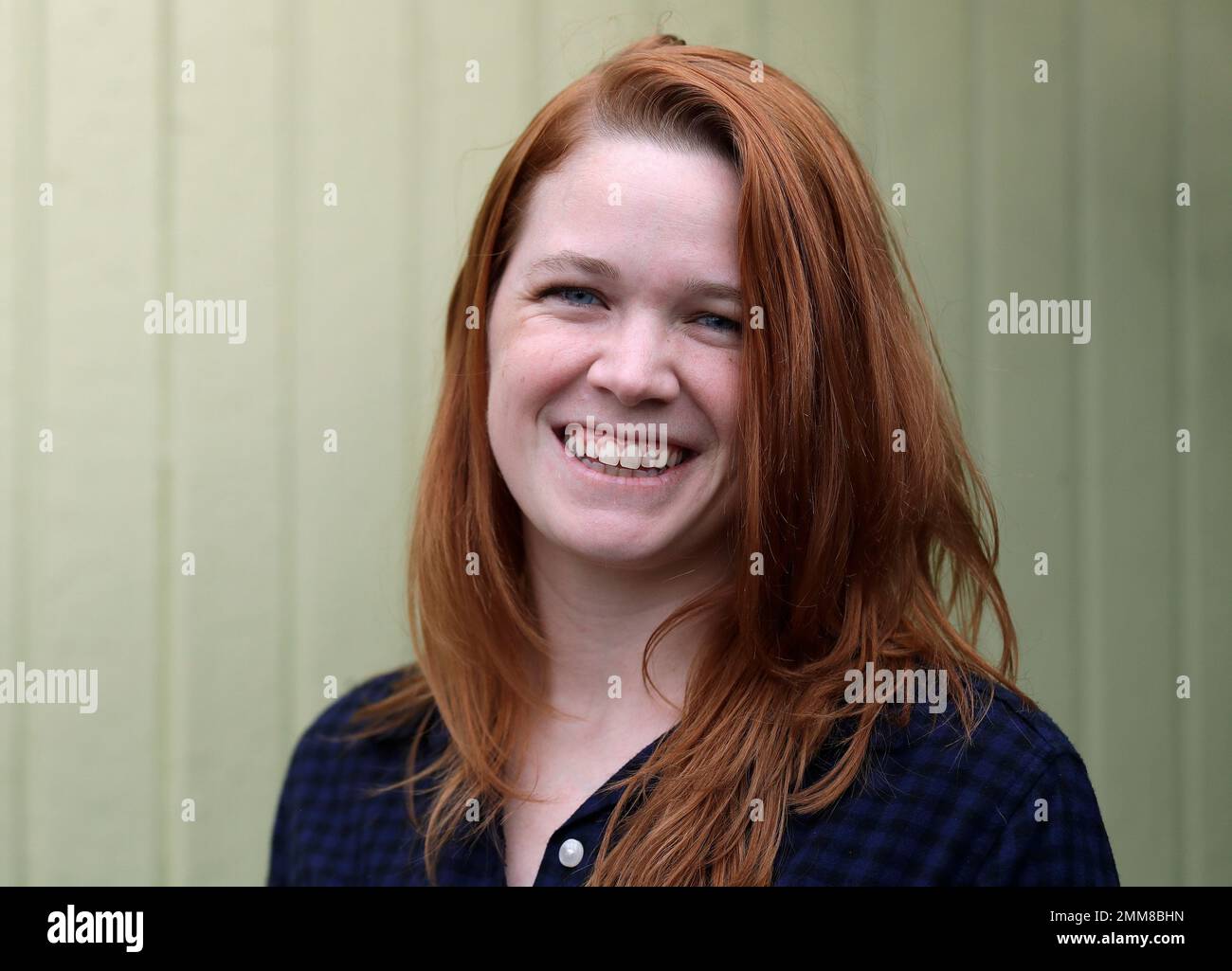 In this photo taken Friday, Oct. 26, 2018, House candidate Sarah Smith ...