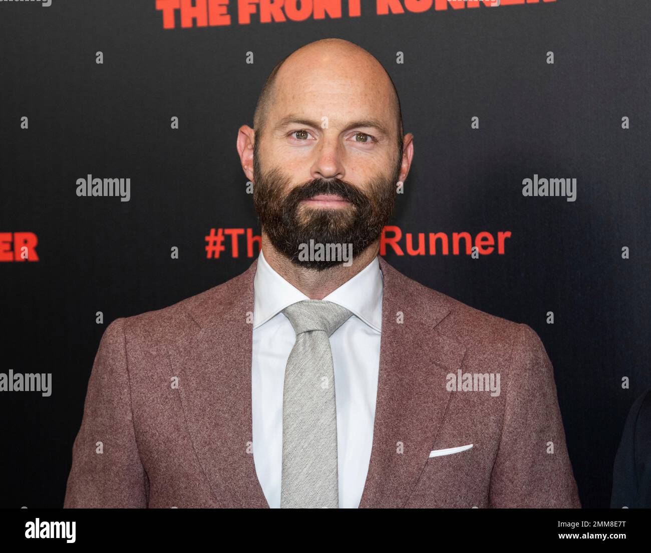 Jay Carson attends the premiere of "The Front Runner" at the Museum of ...