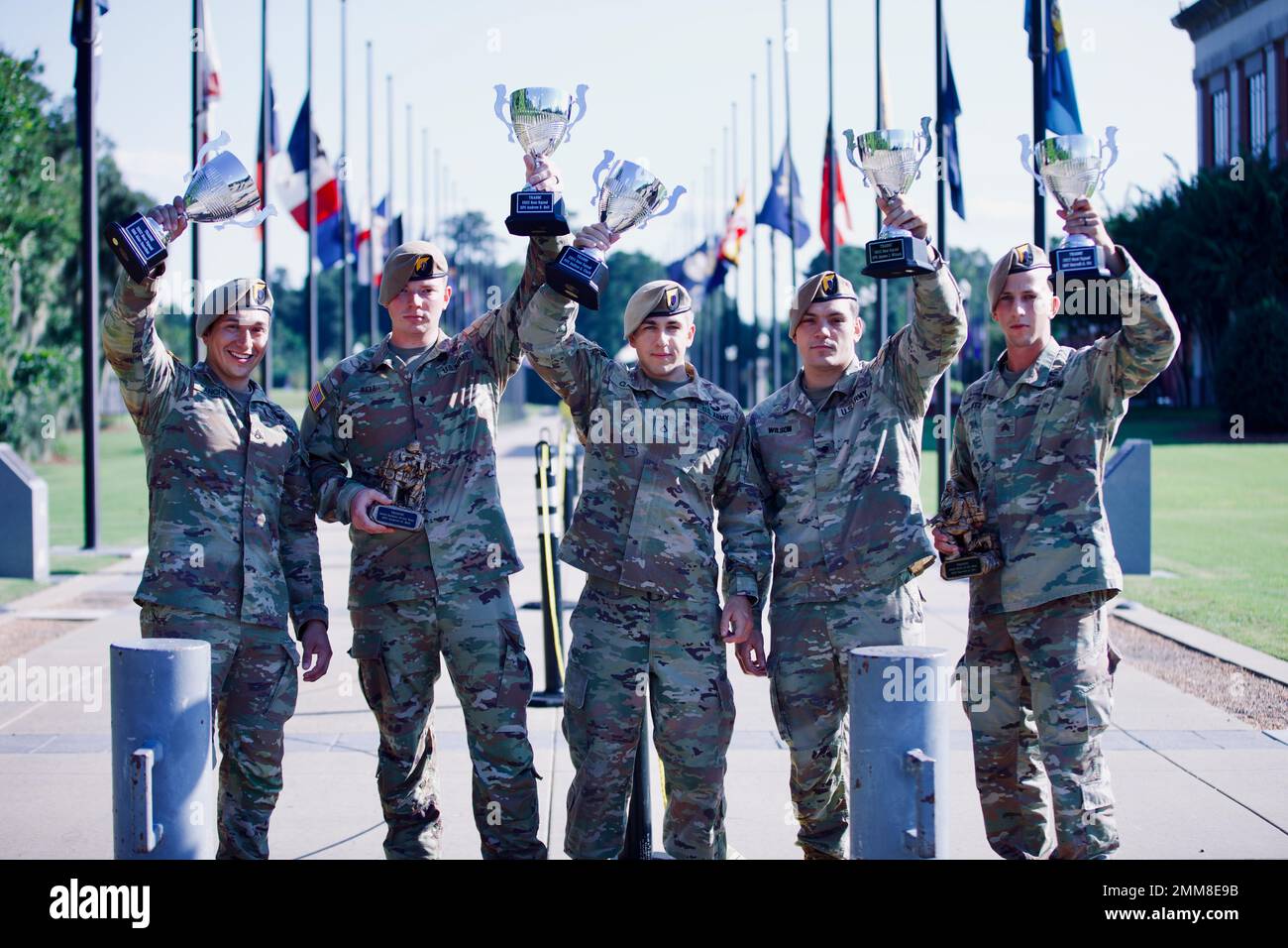 Squad 1, representing Maneuver Center of Excellence, which included The ...