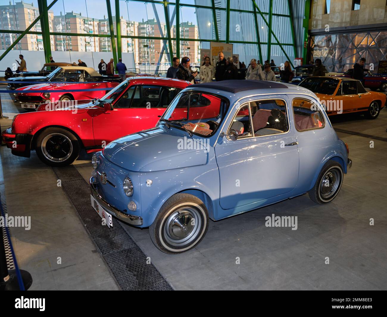 Fiat Cincuecento at Retro Málaga 2023. Spain Stock Photo - Alamy