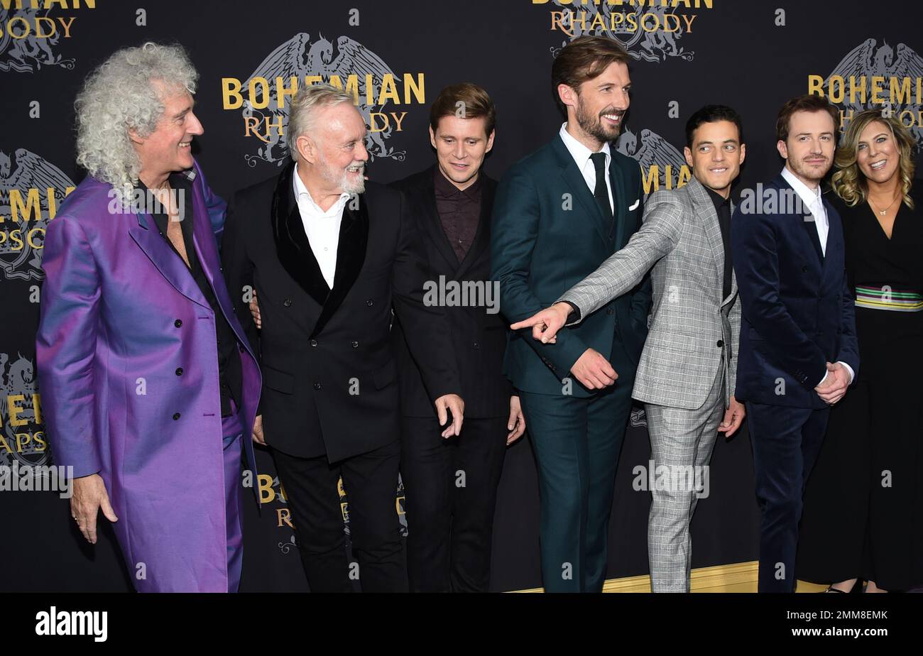 Queen Band Members Original Queen Band Member Brian May Attends The