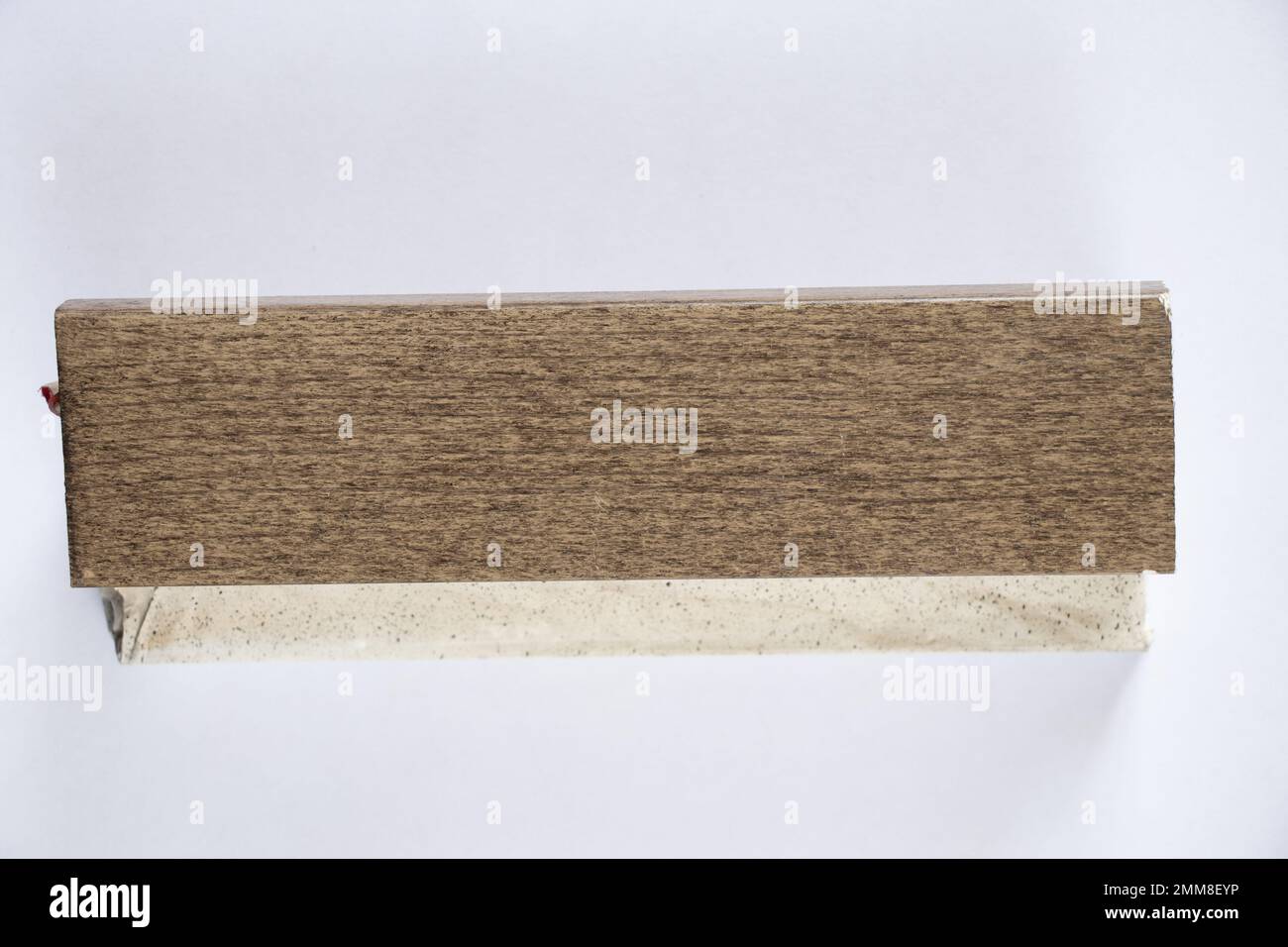 aluminum window frame as a sample, sectional window, painted window ...