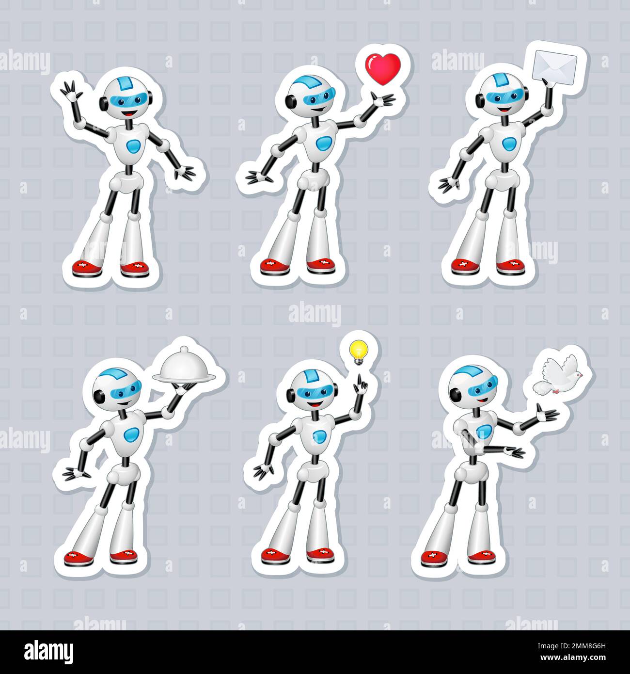 Tech symbol pack hi-res stock photography and images - Alamy