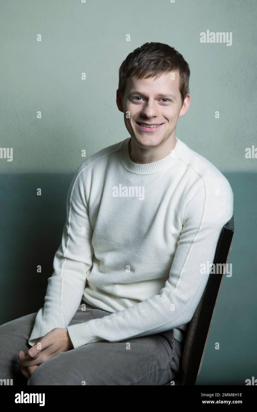 In this Oct. 22, 2018 file photo, Lucas Hedges poses in New York to ...
