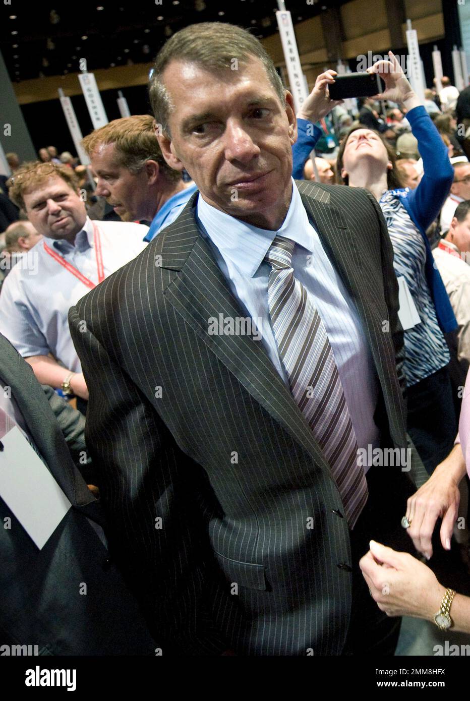 FILE - In this May 18, 2012, file photo, WWE chairman Vince McMahon ...