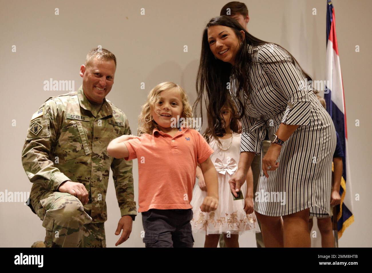 U.S. Army National Guard 1st. Sgt. Daniel Schaab is advanced to ...