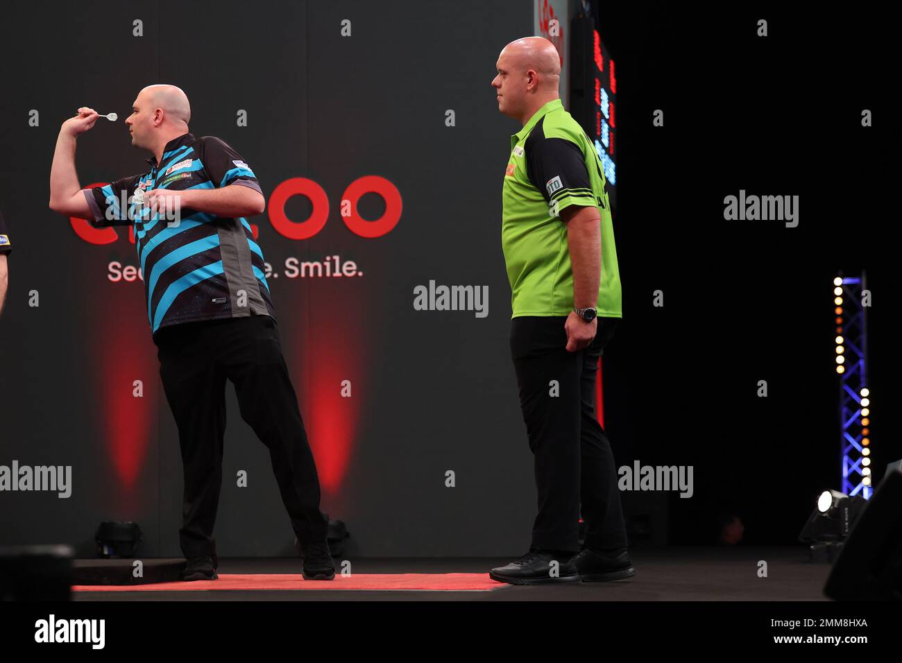 Marshall Arena, Milton Keynes, UK. 29th Jan, 2023. 2023 PDC Cazoo ...