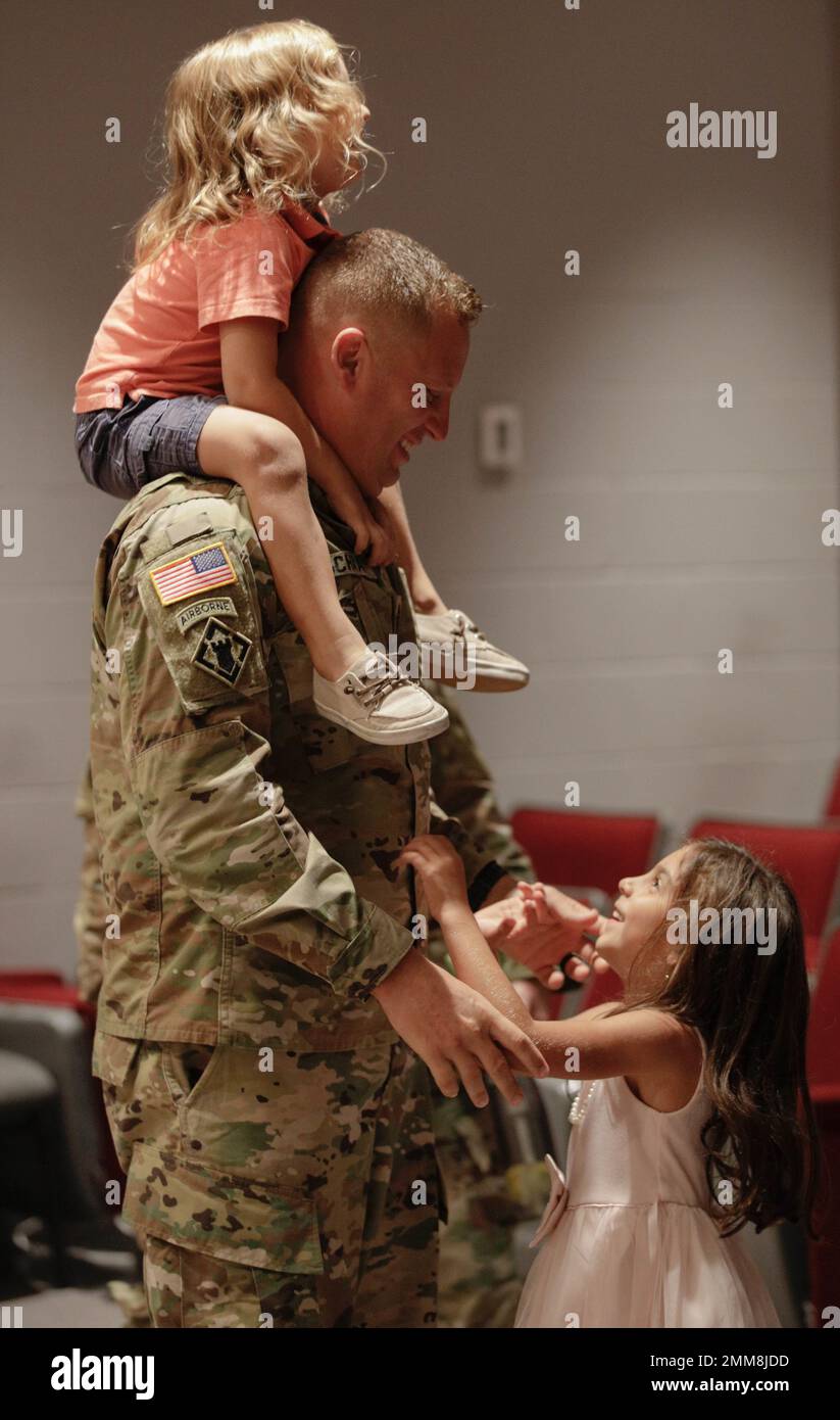 U.S. Army National Guard 1st. Sgt. Daniel Schaab is advanced to ...