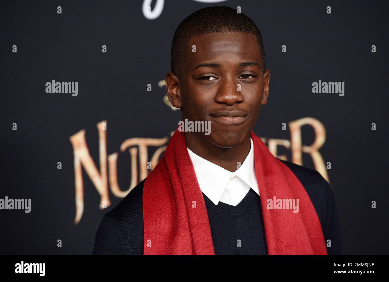 Jayden Fowora-Knight, a cast member in the film "The Nutcracker and the ...