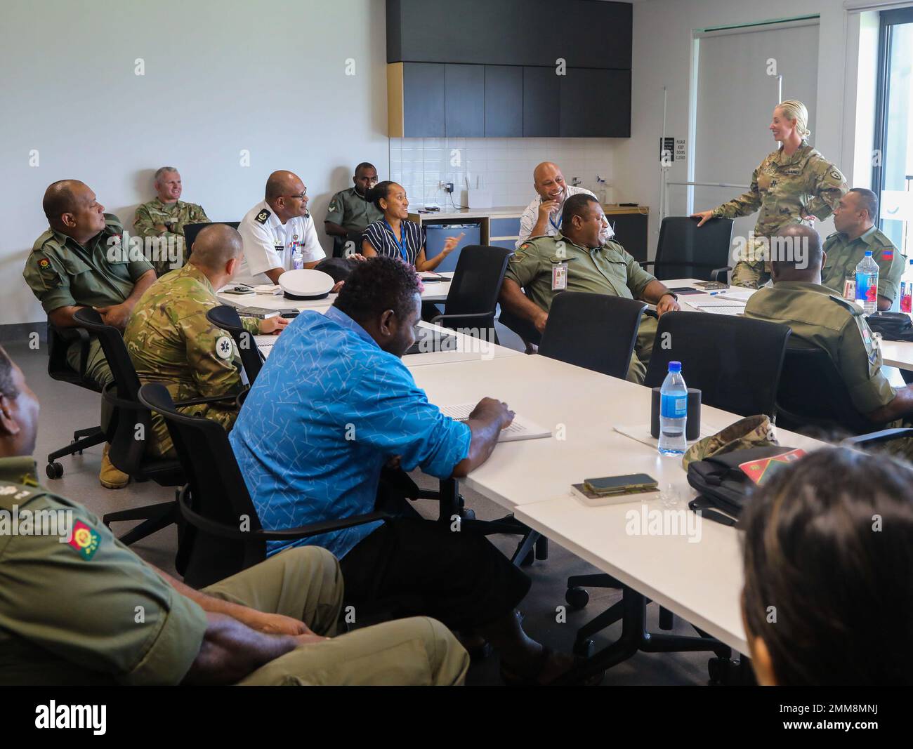 During the seven-day “Best Practices” course led by CPT Kara, Dreflax ...