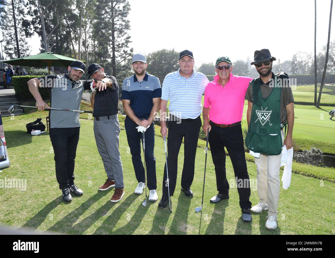 EXCLUSIVE - Alan Cruciani, from left, Vinc Scandone, Andrew Denham ...
