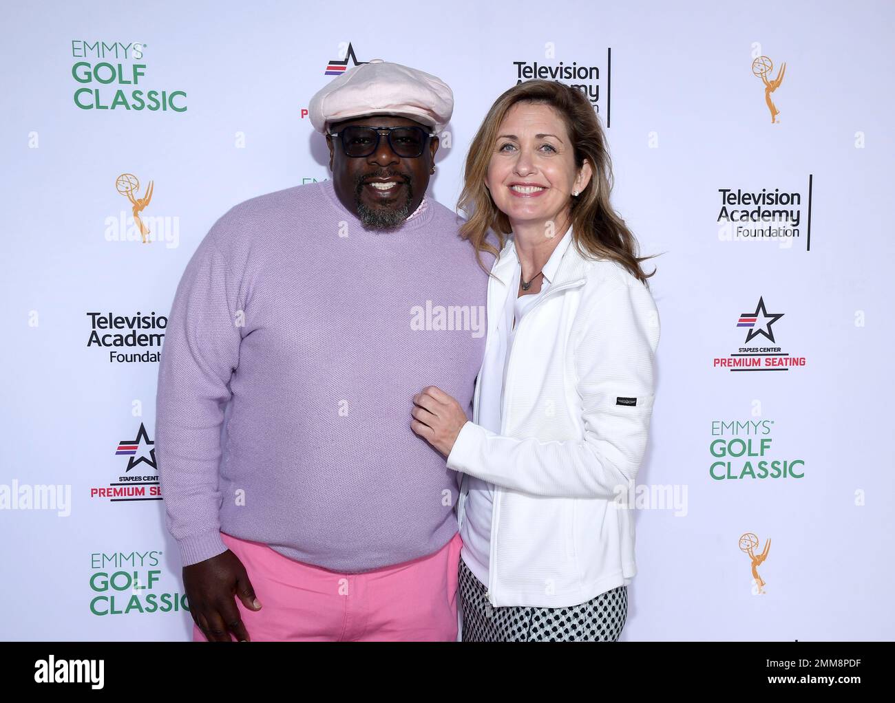 Cedric the Entertainer, left, and Jodi Delaney, executive director ...