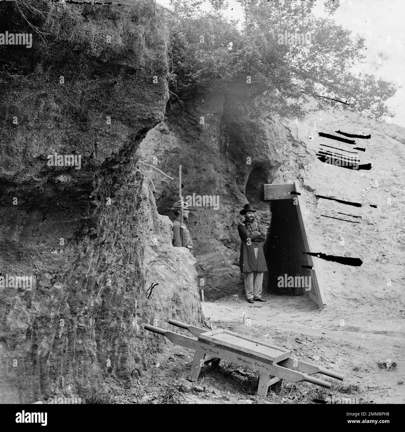 The Cornwallis cave which was used as a powder magazine by the ...