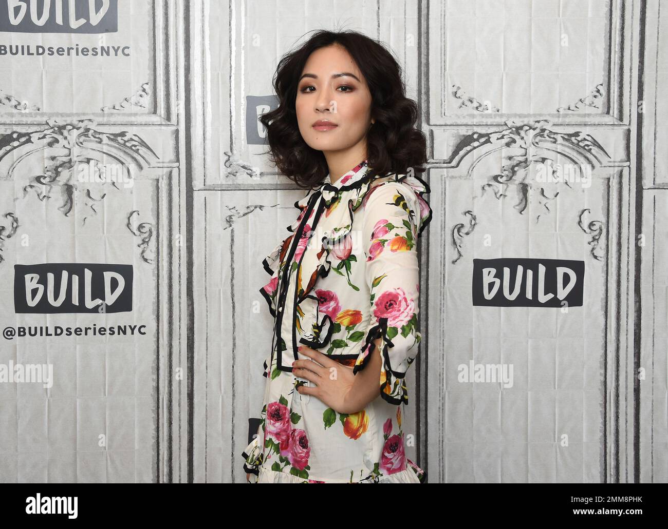 Actress Constance Wu poses backstage before the BUILD Speaker Series to ...