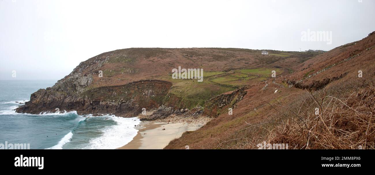 Cornish coast. Travel Landscapes, Cornwall, United Kingdom. Architect ...
