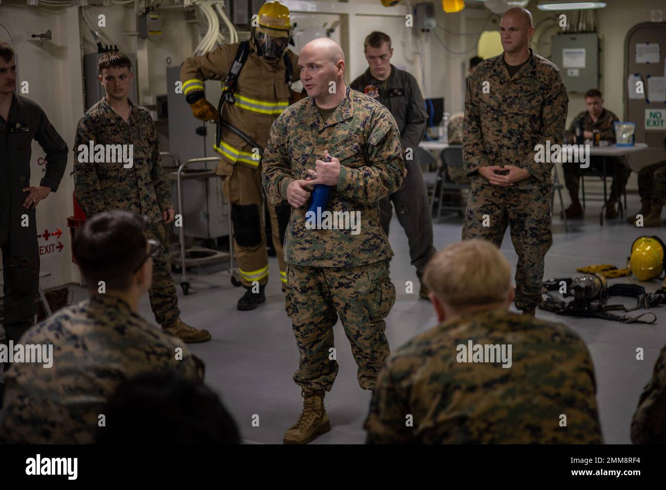 U.S. Marine Corps Capt. Matthew Mulroy, the civil affairs detachment ...