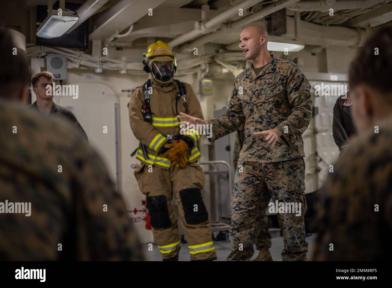 U.S. Marine Corps Sgt. Mitchell Kehoe, the civil affairs detachment ...
