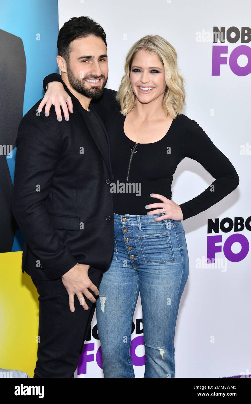 Max Shifrin and Sara Haines attend the world premiere of "Nobody's Fool ...