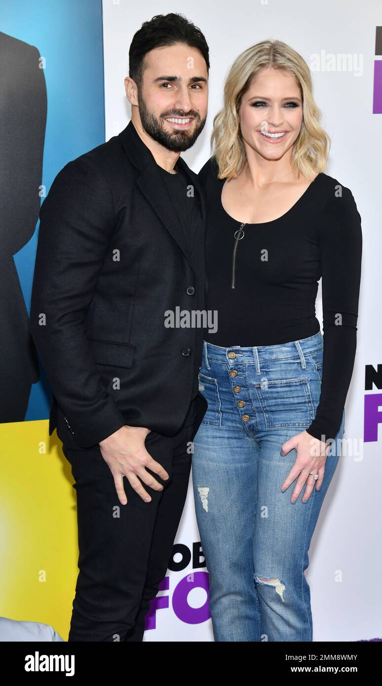 Max Shifrin and Sara Haines attend the world premiere of "Nobody's Fool ...