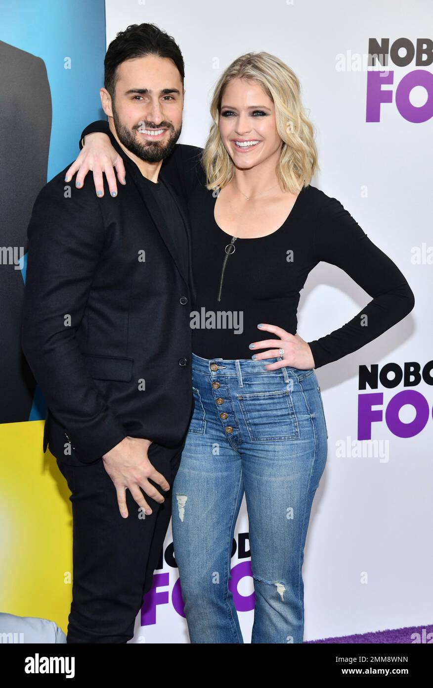 Max Shifrin and Sara Haines attend the world premiere of "Nobody's Fool ...